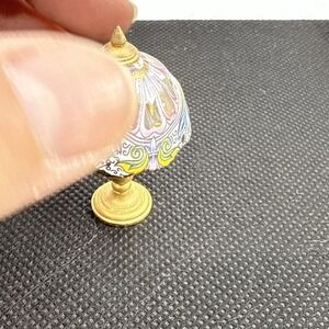 Accents | Reutter Porzellan Stained Glass Table Lamp Nonelectric ...